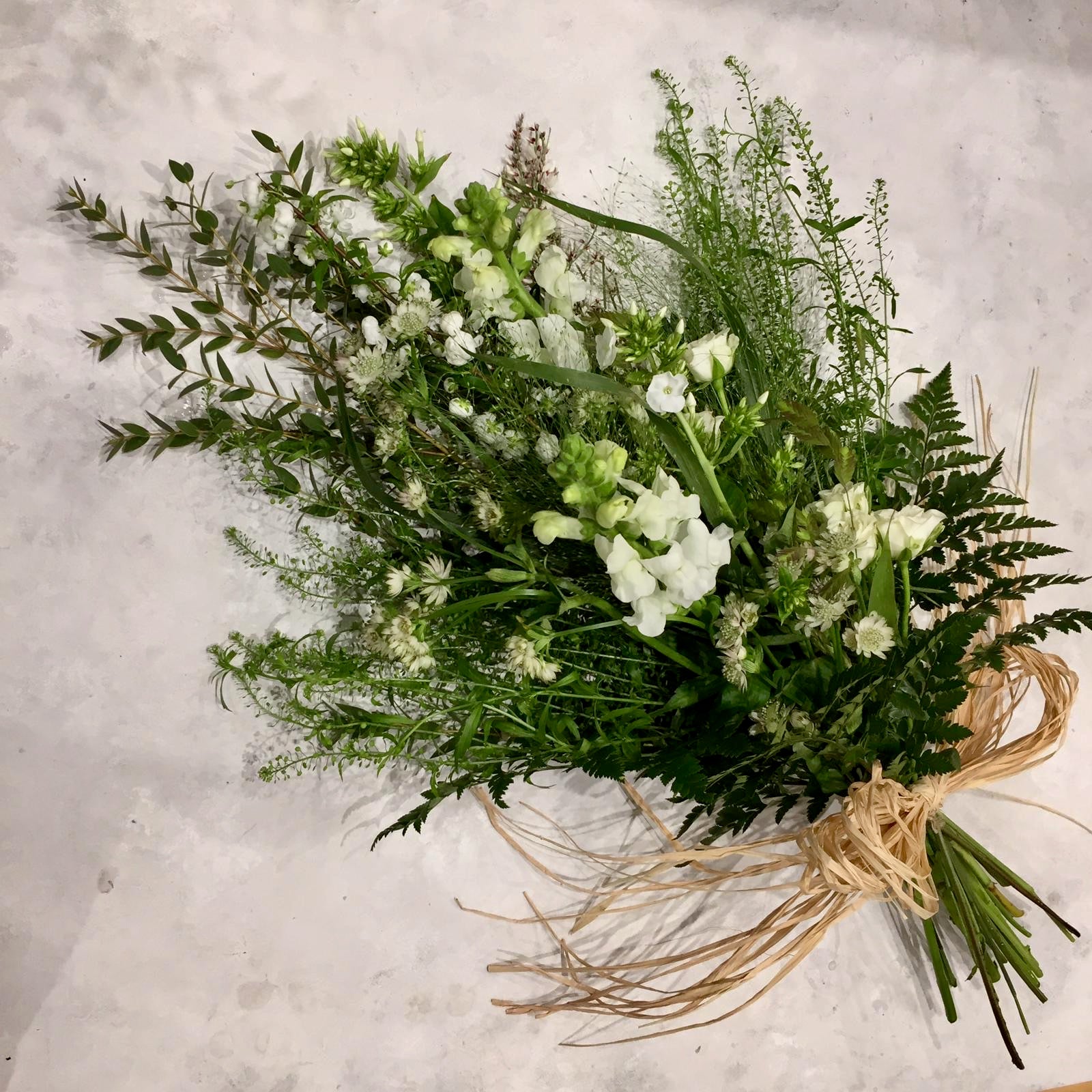 Country garden tied sheaf – Flourish Florists